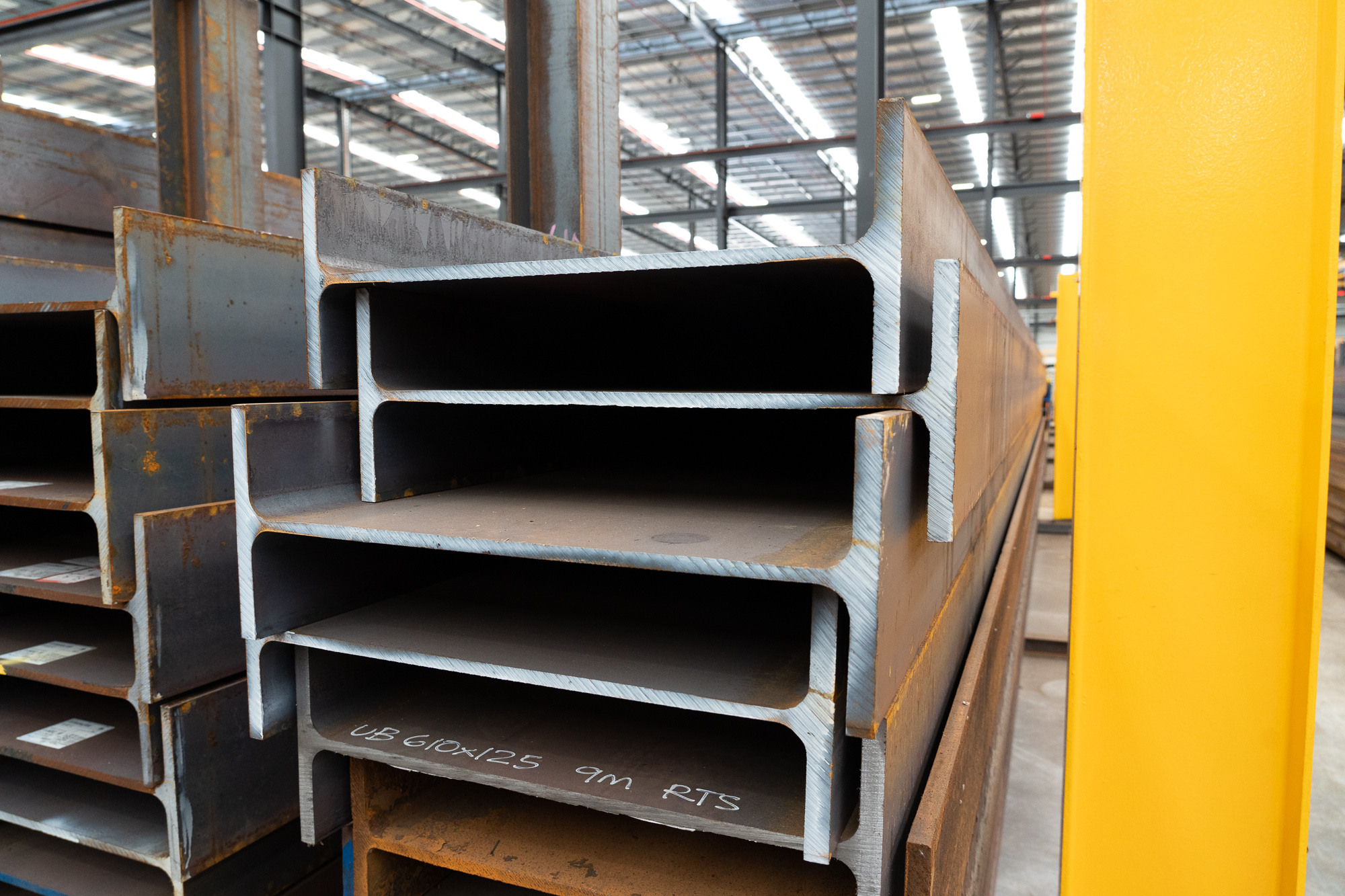 Steel H Beams – EAZ Fabrications